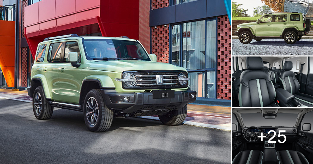 TANK 300 Hybrid รถยนต์ SUV เปิดตัวในไทย 28 กันยายนนี้