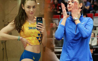 Julia Chumachenko นักกระโดดสูง ทีมชาติยูเครนสุดน่ารัก
