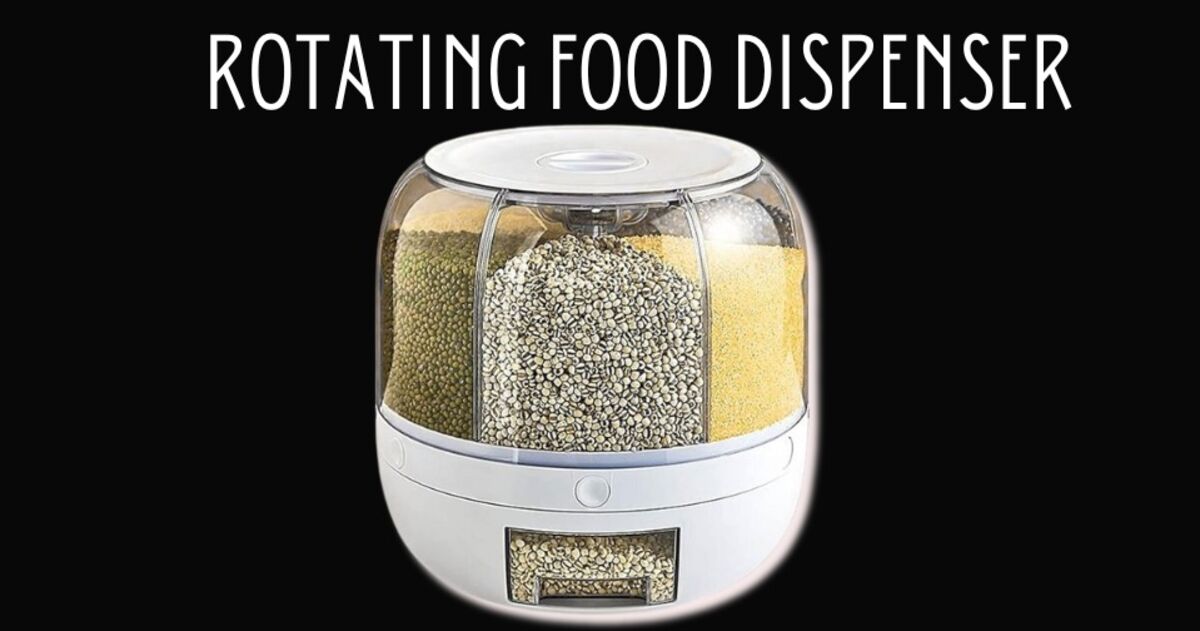 Rotating Food Dispenser