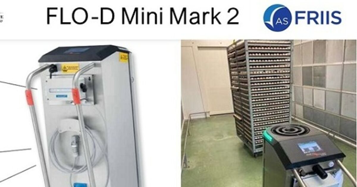 ฆ่าเชื้อไวรัสในอุตสาหกรรม ด้วยเครื่อง FLO D Mini