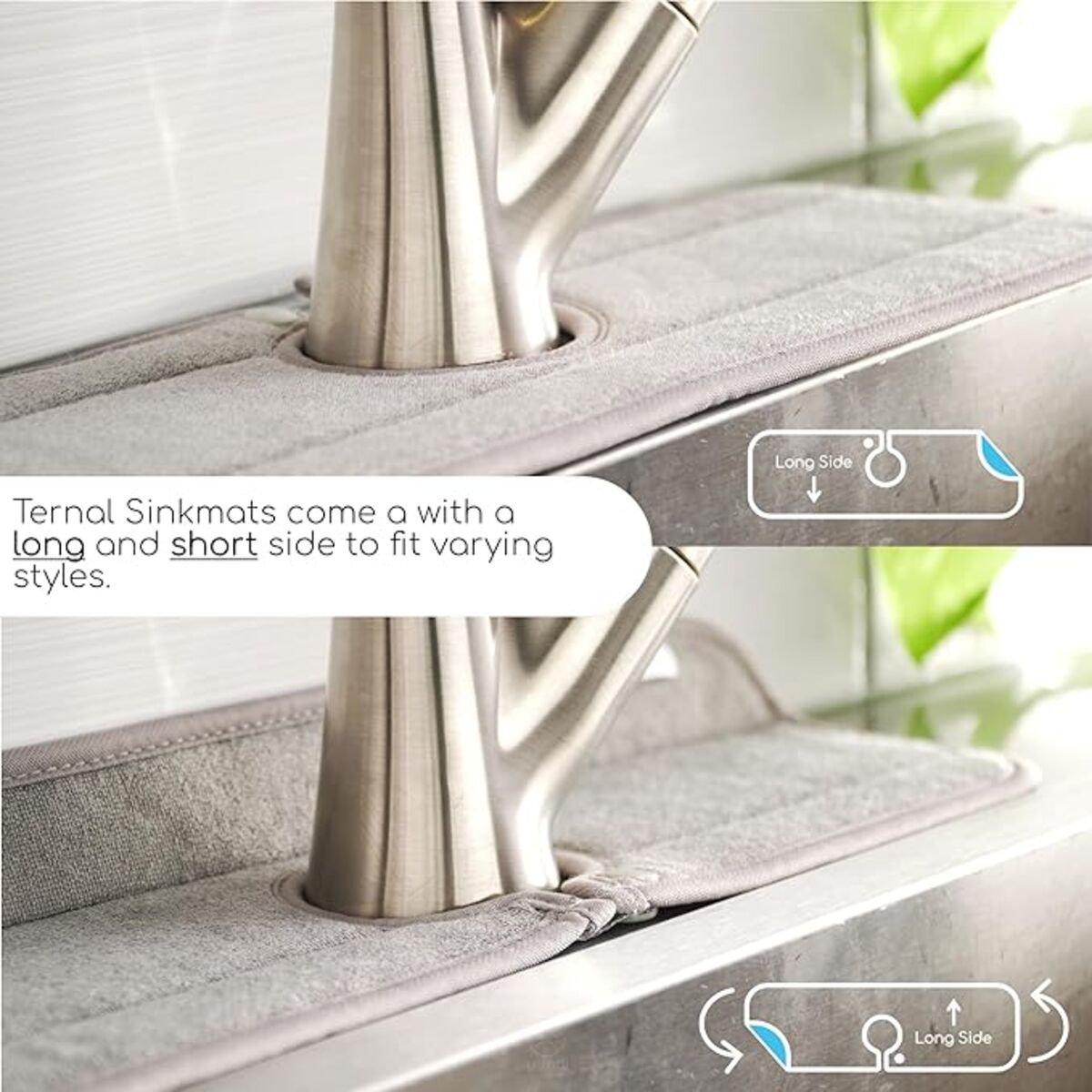 Ternal Sinkmat for Kitchen Faucet