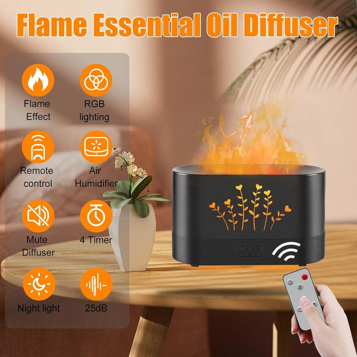 POSVIU Flame Diffusers for Home