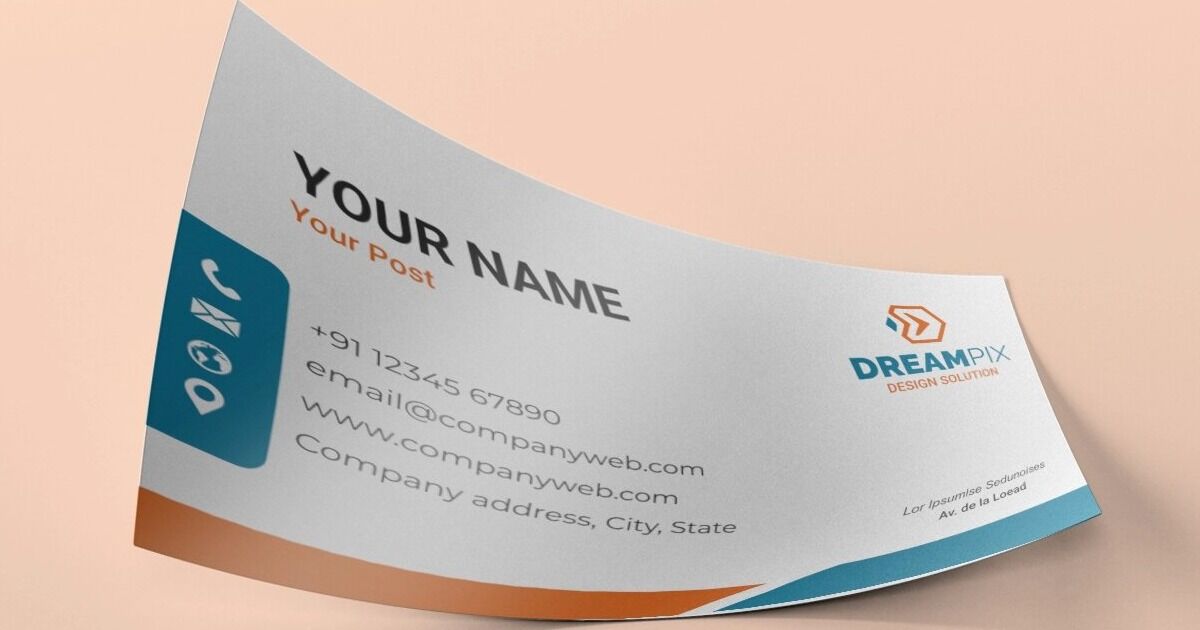Glossy Laminated Visiting Card