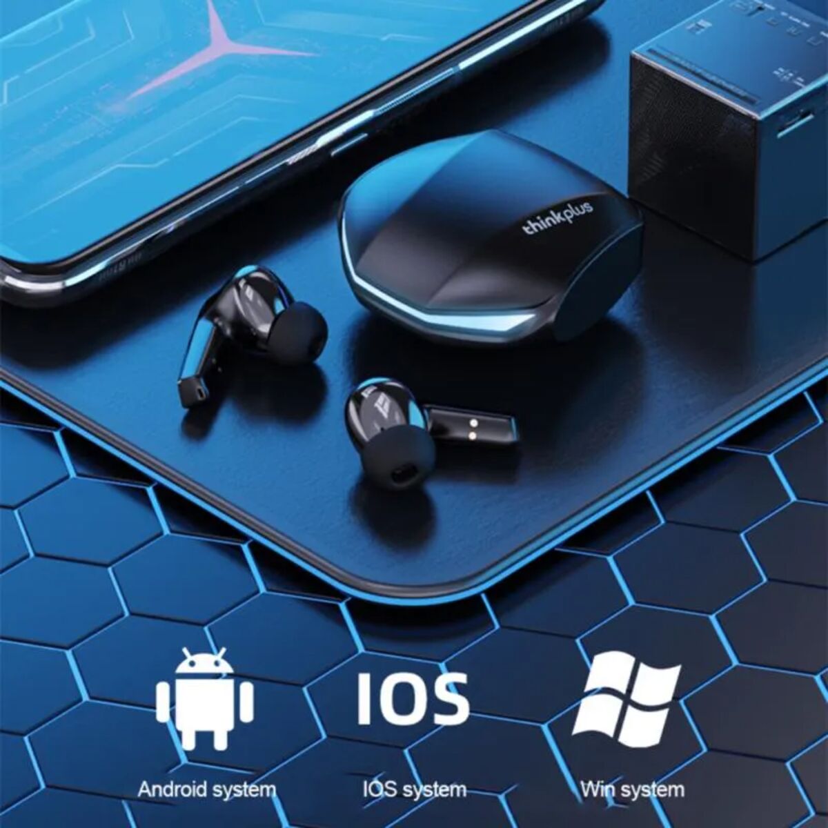 Original Lenovo GM2 Pro Earphone Bluetooth Wireless Earbuds