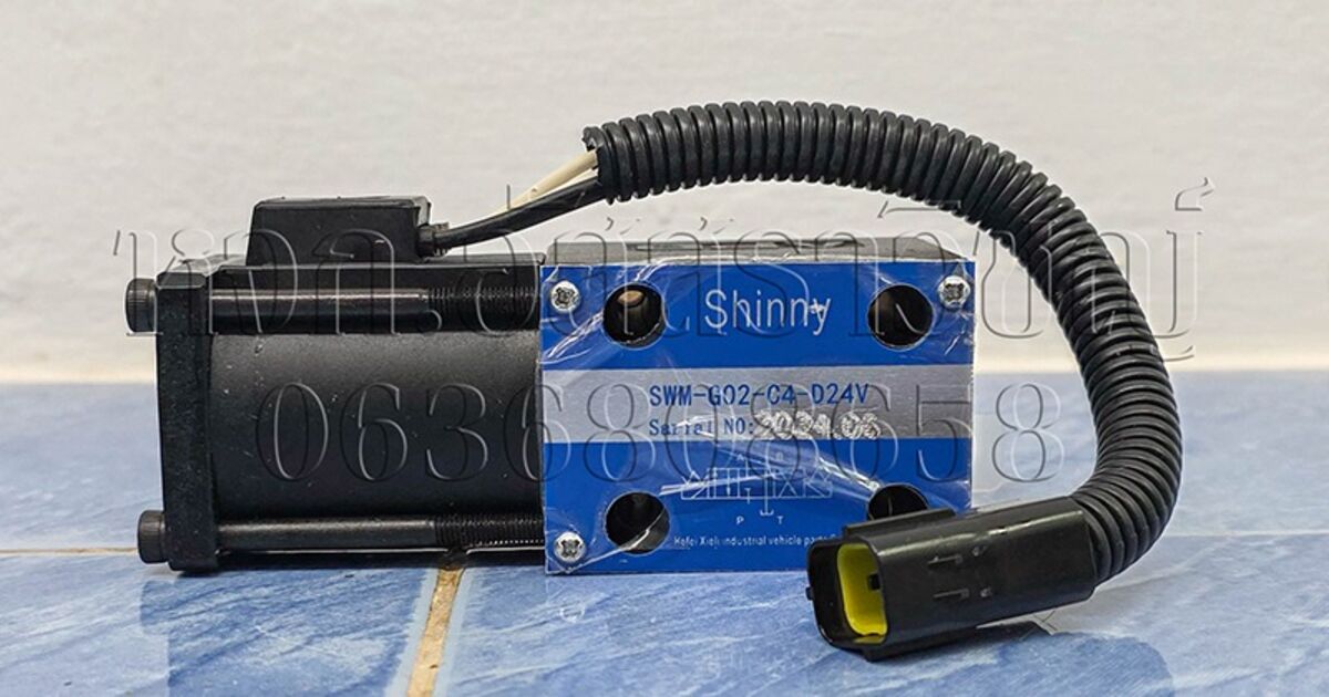 โซลินอยด์วาล์วไฟฟ้า สำหรับรถโฟล์คลิฟท์ SWM G02 C4 DV24
