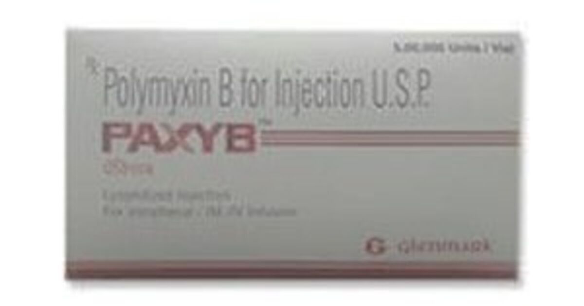 Paxyb 500000IU ฉีด ซื้อยาออนไลน์ในราคาต่ำสุด
