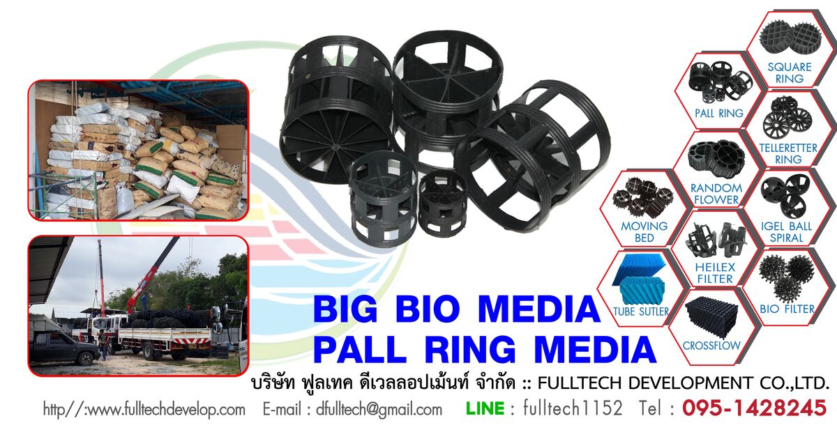 FULLTECH จำหน่าย BIG BIO MEDIA FILTER 0951428245 มีเดียตะกร้อ