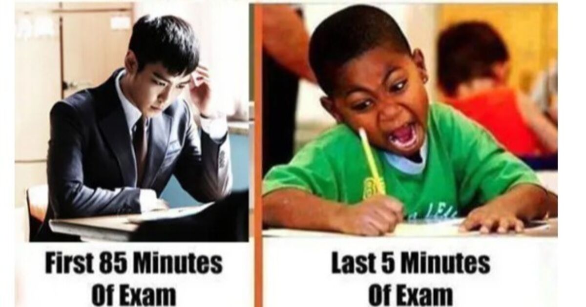 funny memes about exams