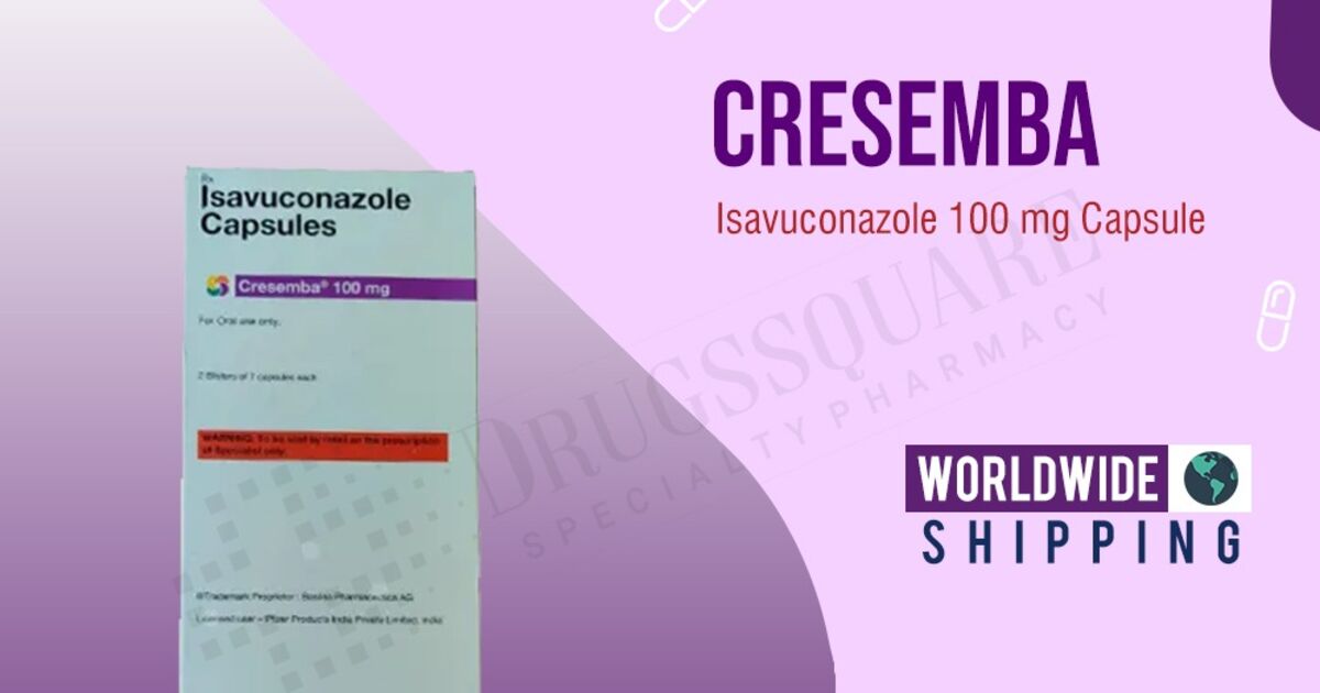Cresemba 100 mg Isavuconazole Capsule