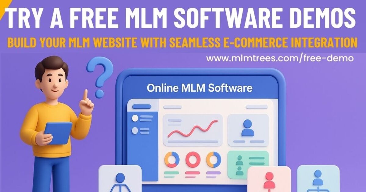 Try a Free MLM Software Demo Build Your MLM Website with Seamless Ecommerce Integration