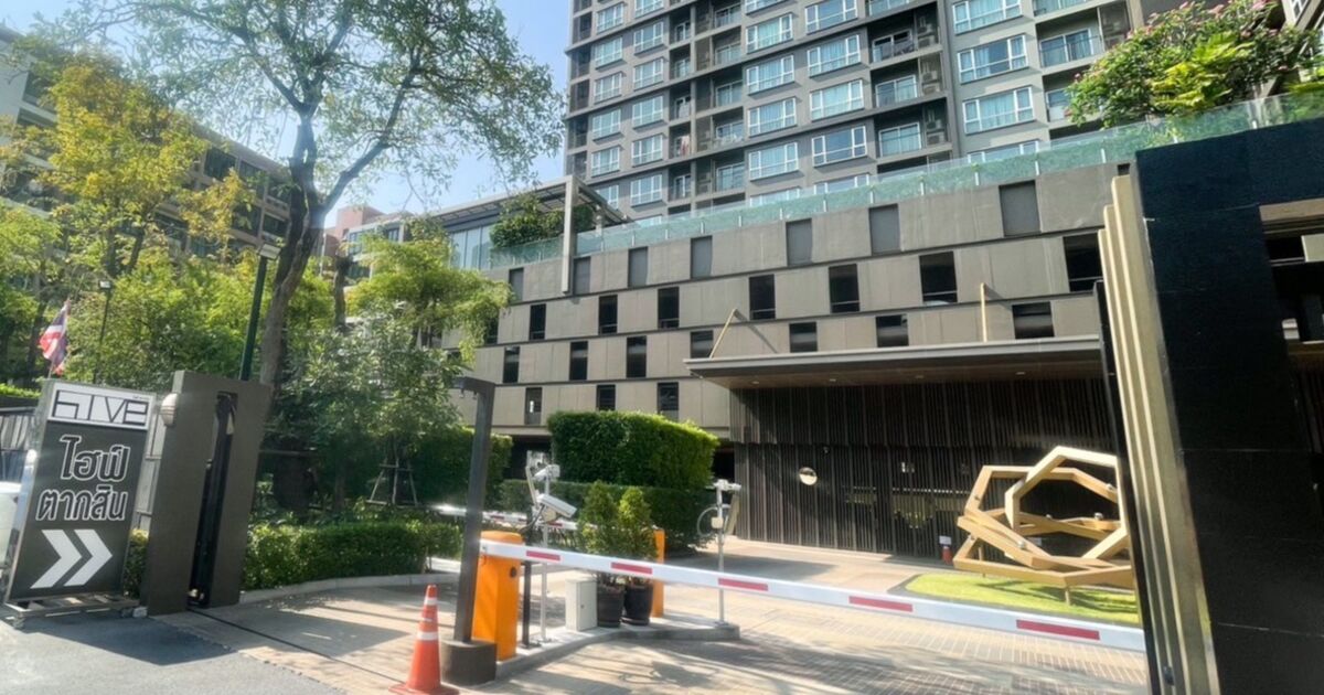 ขาคอนโด Hive Taksin ติดรถไฟฟ้า BTS วงเวียนใหญ่ LB231 000309