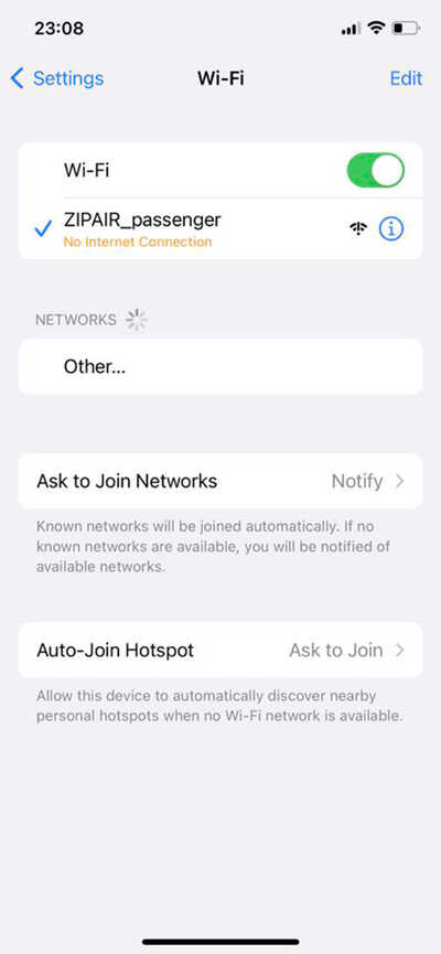 ZIPAIR สายการบินโลว์คอสต์ ที่นั่งกว้าง มี Wi-Fi ให้พร้อม