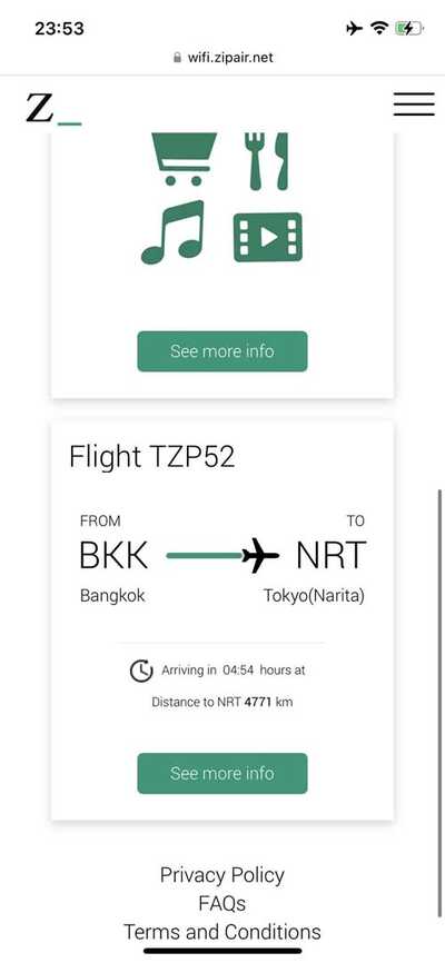 ZIPAIR สายการบินโลว์คอสต์ ที่นั่งกว้าง มี Wi-Fi ให้พร้อม