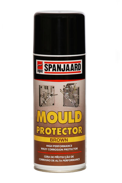 SPANJAARD MOULD PROTECTOR BROWN สเปรย์สำหรับการป้องกันการกัดกร่อนของโลหะและแม่พิมพ์