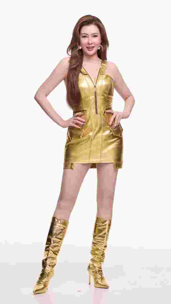 โอ๋ ภัคจีรา เมินคนแซะผอมเร็วเพราะปักปากกา อวดหุ่นปั๊วะต่อในชุดสีทอง ตอบดราม่าชัด