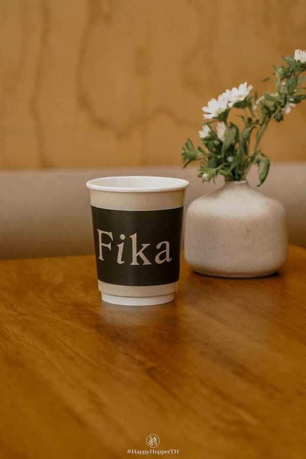 Fika Cafe คาเฟ่นนทบุรี ปากซอยรัตนาธิเบศร์ 3 บรรยากาศอบอุ่น