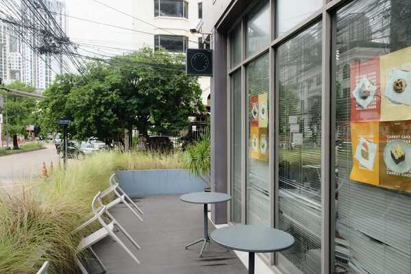 Pressed Cafe คาเฟ่พระราม 9 บรรยากาศสบาย ๆ