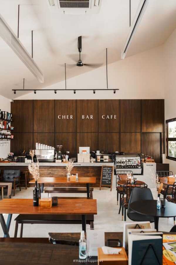 Cher'Bar Cafe คาเฟ่เปิดใหม่ คาเฟ่ใกล้สนามบินสุวรรณภูมิ