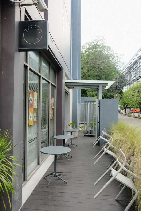 Pressed Cafe คาเฟ่พระราม 9 บรรยากาศสบาย ๆ